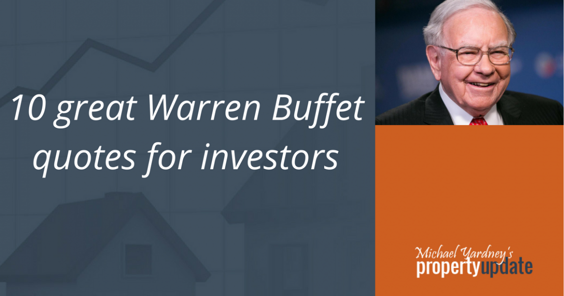 10 great Warren Buffet quotes for investors