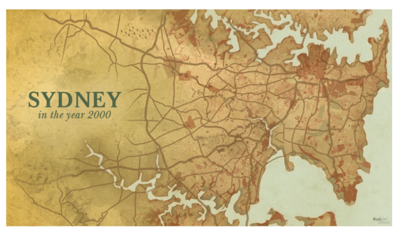 Sydney’s 250-year-old evolution in 11 maps