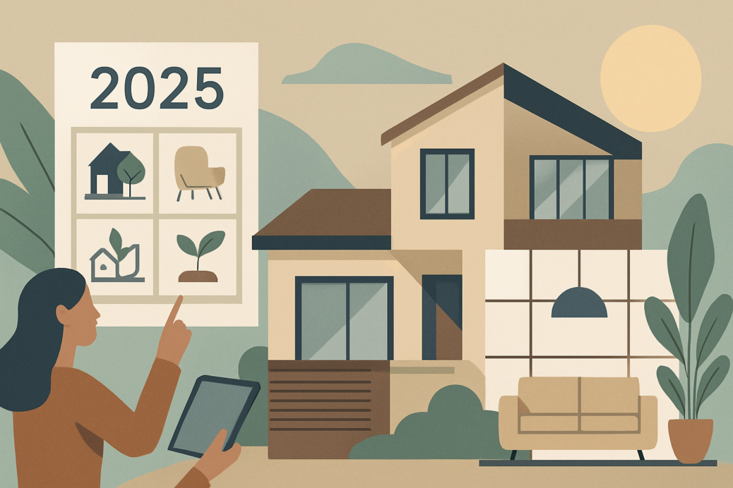 What are the top design trends for homebuilders and investors in 2025?